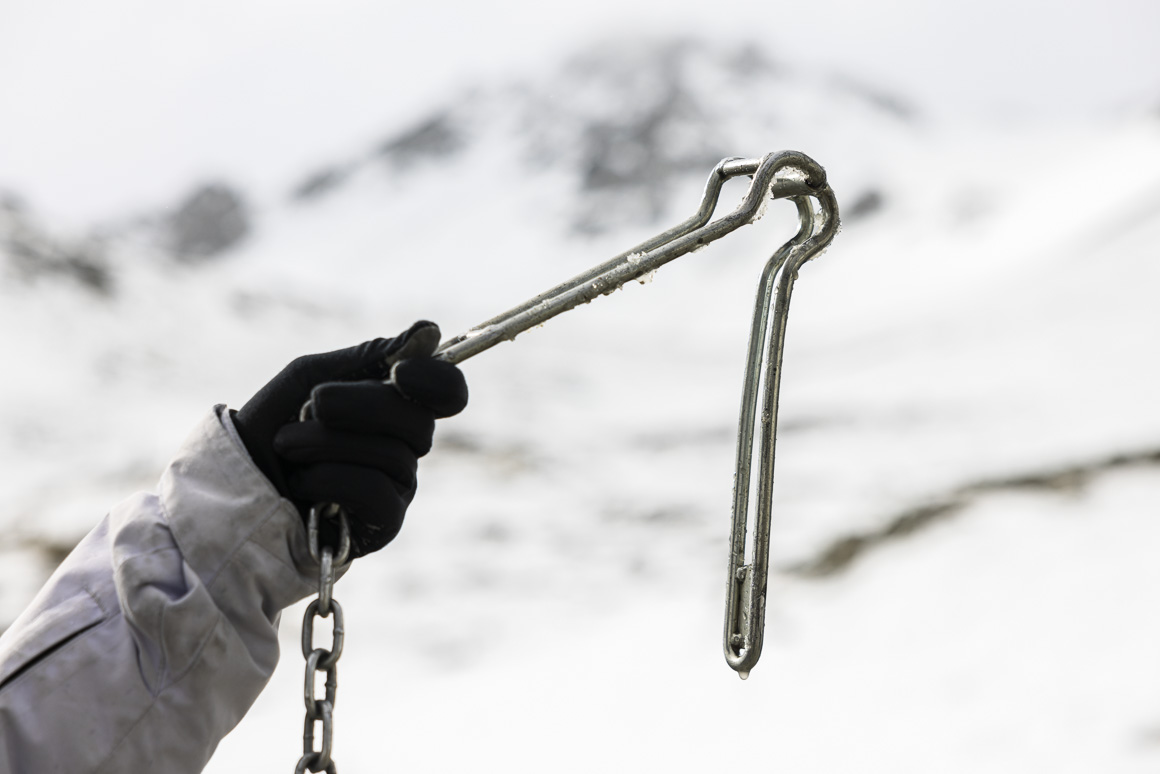 One of the dreaded nutcrackers at Mt Olympus ski area, Canterbury, New ...